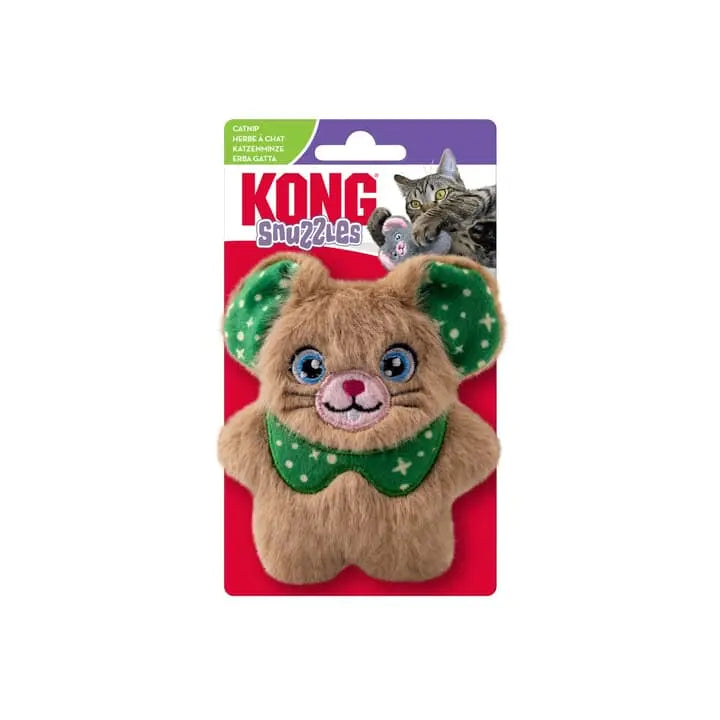 KONG Holiday Cat Snuzzles Mouse – Jurassic Bark Pet Supplies
